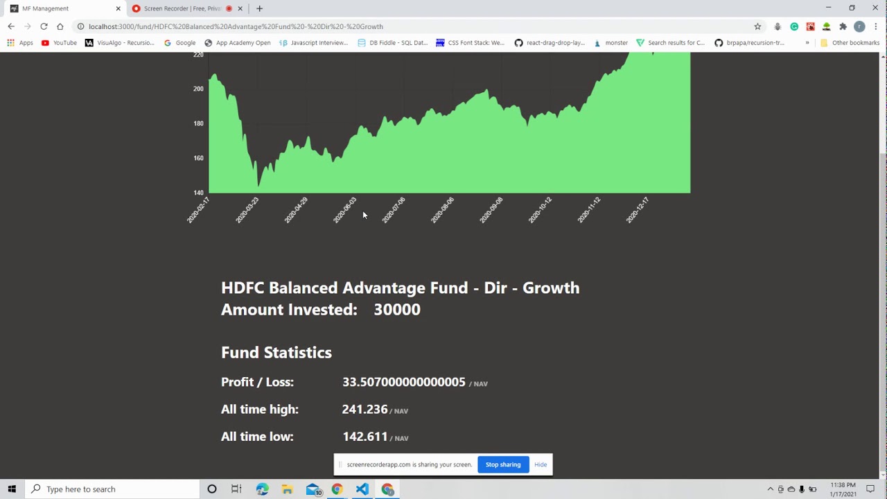 Mutual Funds Management Project | MLH Hackathon | React.js - YouTube