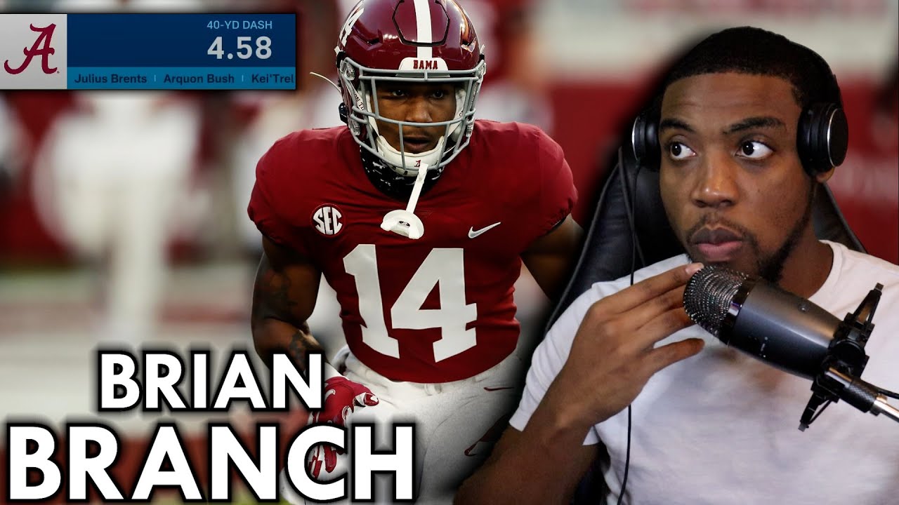 Brian Branch (DB | Detroit Lions) Highlights Reaction - YouTube