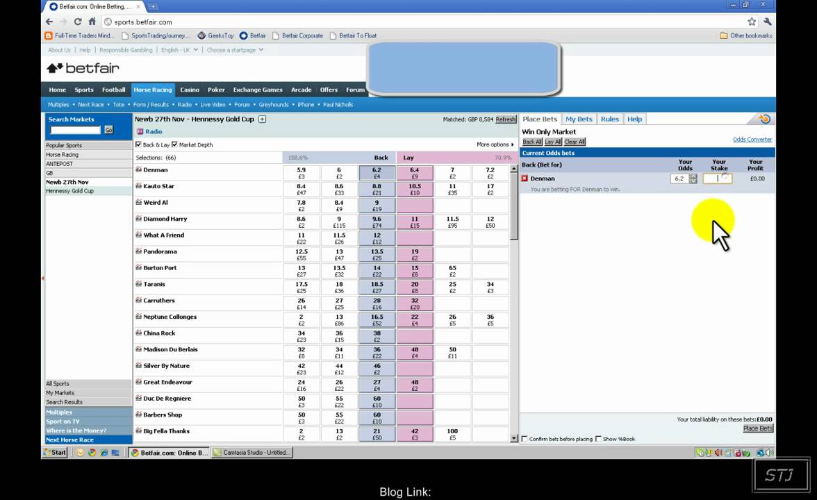 Betfair Trading - FREE Ultimate Start Up Package - Vid 3 of 11 (HD ...