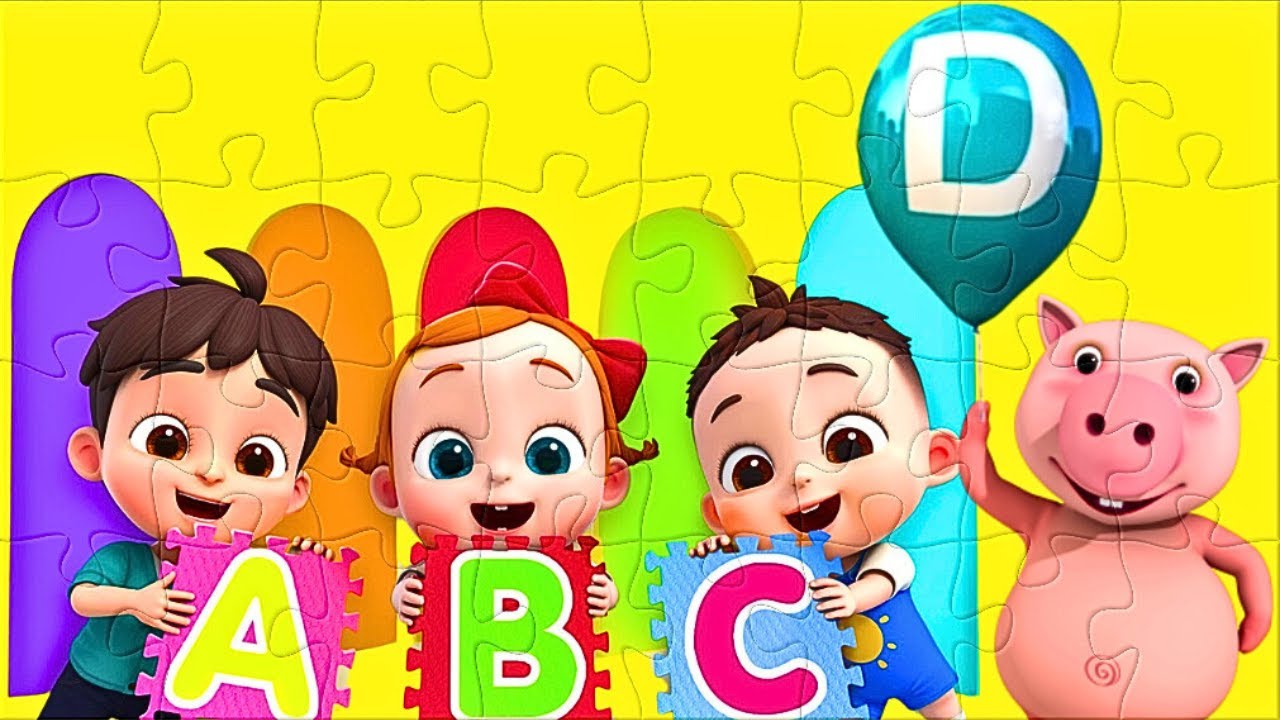 Little Baby Bum feat LiaChaCha | ABC-D | Jigsaw Puzzle Game - YouTube
