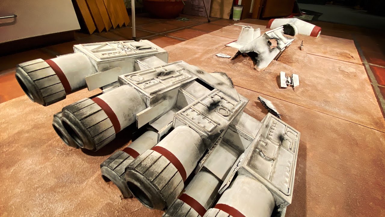 Scratch Built Tantive IV. (For Star Wars Legion) - YouTube