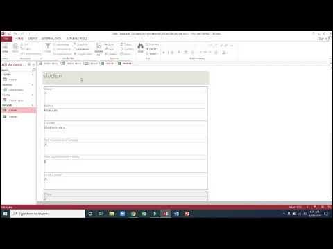MS Access Report generation #report #msaccesstipsandtricks #access # ...