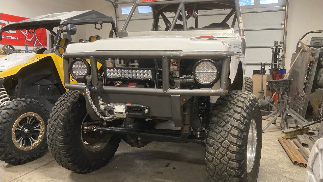 New drag link for my Samurai Ultra4 car - YouTube