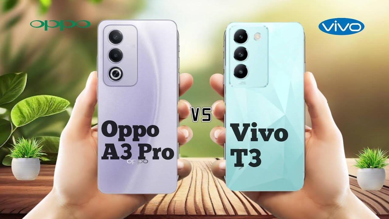 Oppo A3 Pro Vs Vivo T3 ll Full Comparison ⚡which one is best ? - YouTube