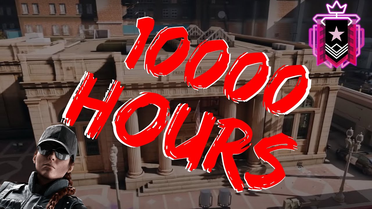 10000 hours of Rainbow Six Siege - YouTube