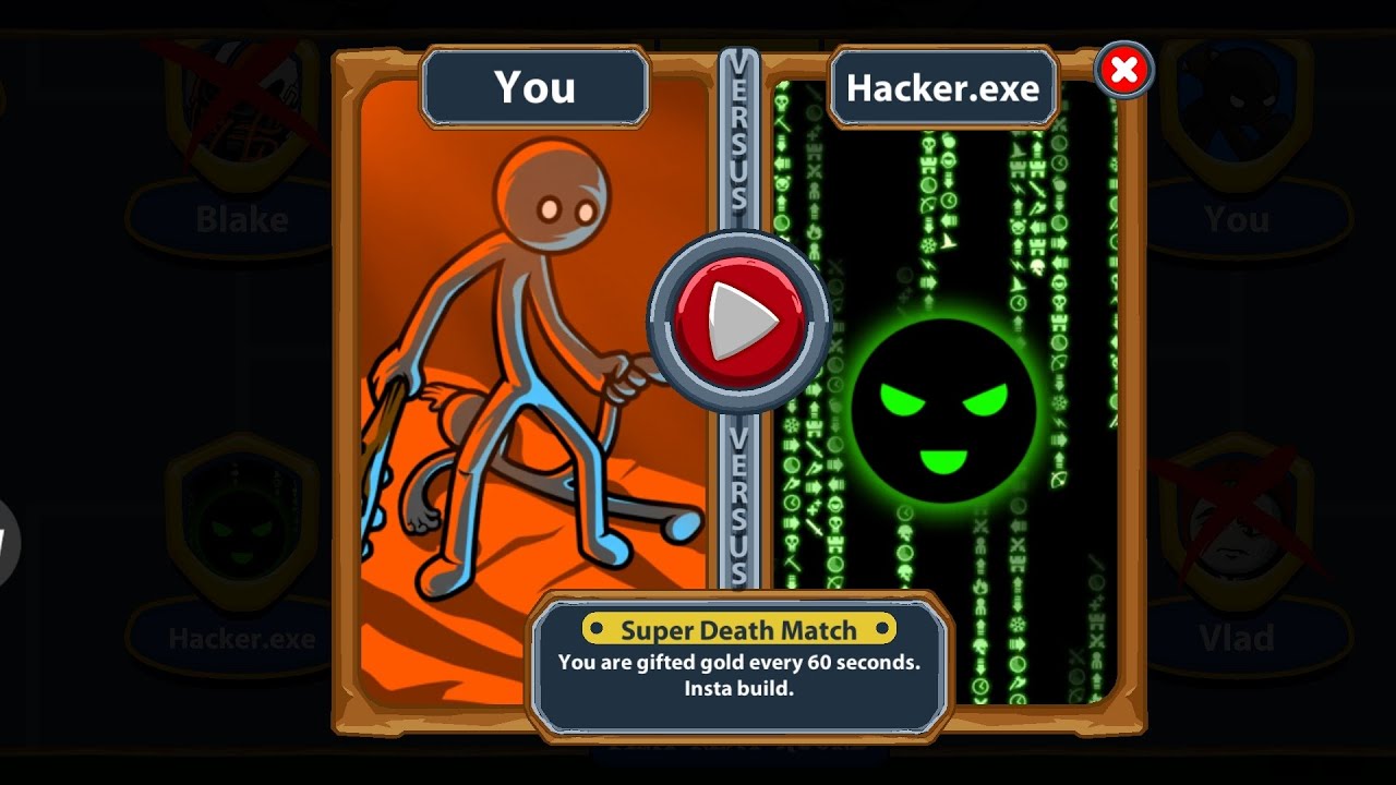 Hacker vs Hacker.exe | Stick war legacy - YouTube
