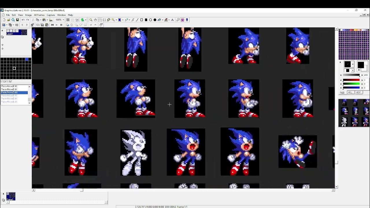 Part 2 Sonic 3 AIR how To Make Modding Sonic And Super Adding Improvements Show - YouTube