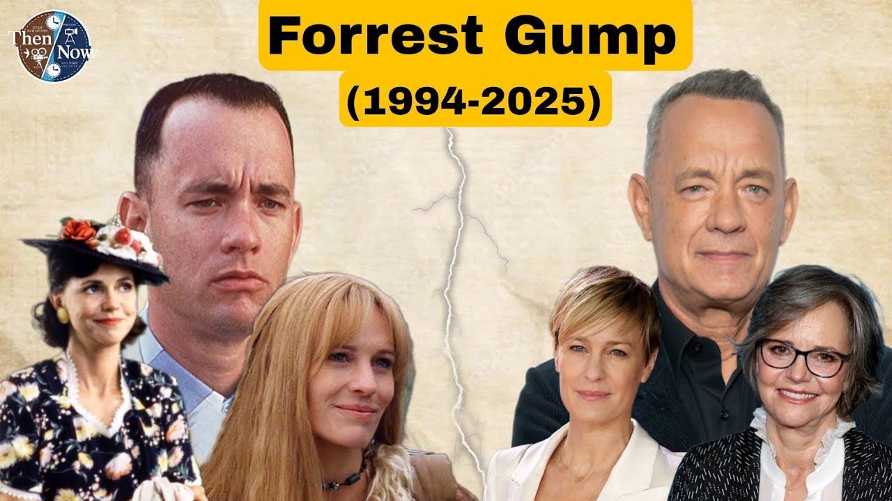 FORREST GUMP Cast (1994-2025) Then and Now - YouTube