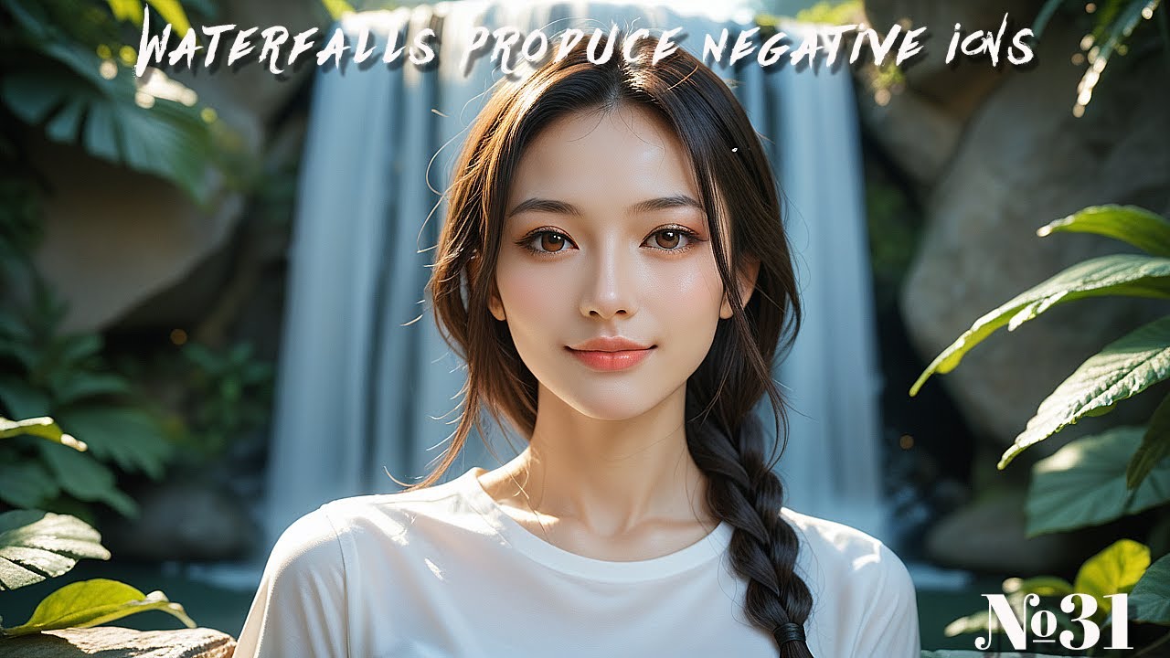 AI Waterfalls produce negative ions 滝はマイナスイオン 《Model：duchaitenPonyReal v20 safetensors》No 31 ...