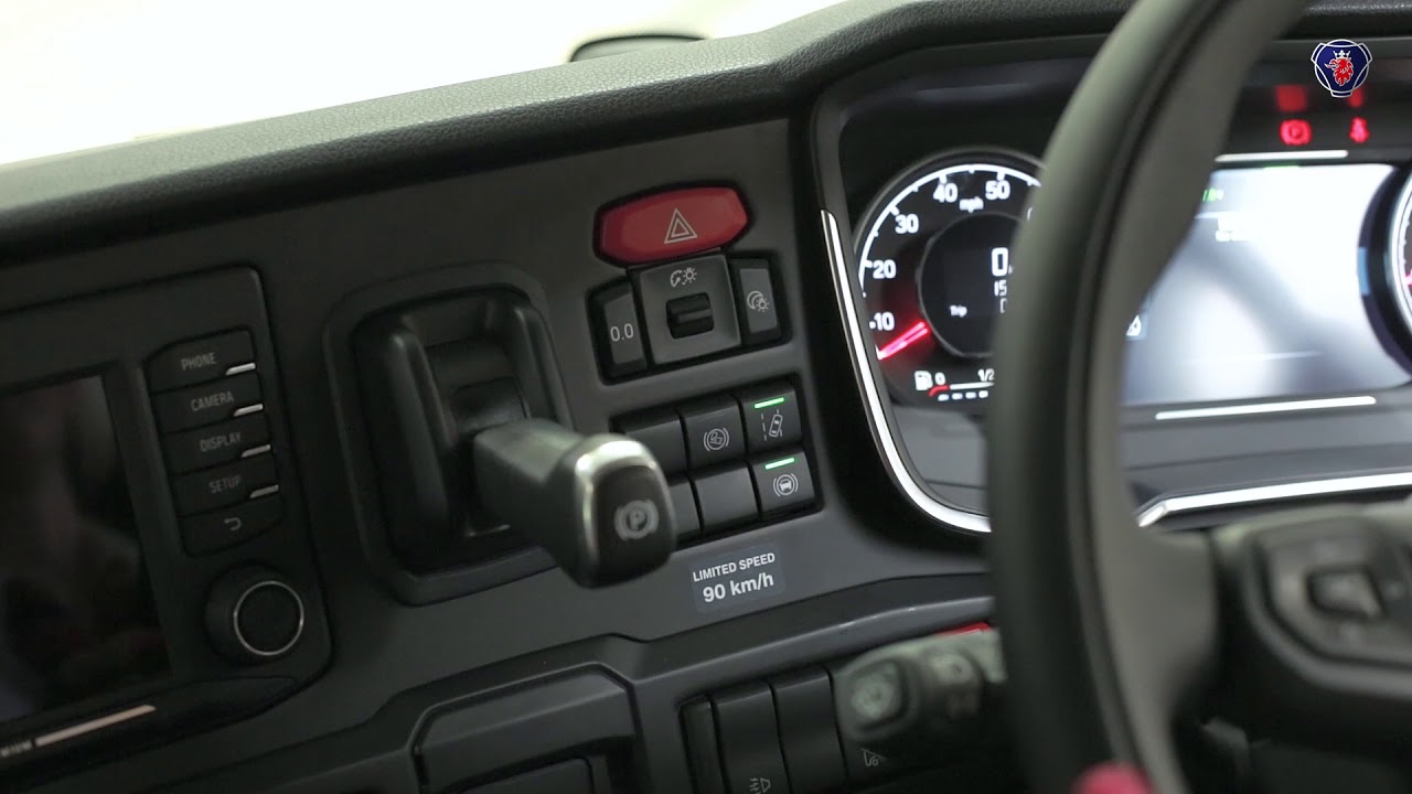 Next Generation Scania Trucks - Handbrake & Hill Hold - YouTube