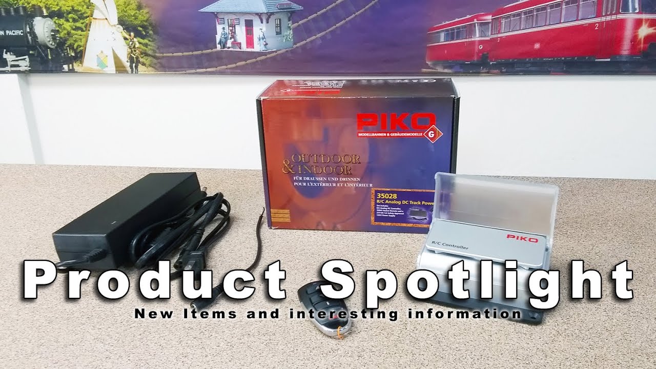 PIKO 35028 R/C Analog Power: Quick Setup - YouTube