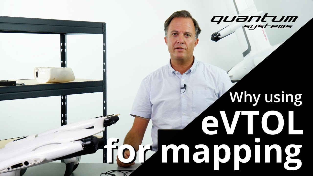 Why should you use an eVTOL UAV for mapping! - YouTube