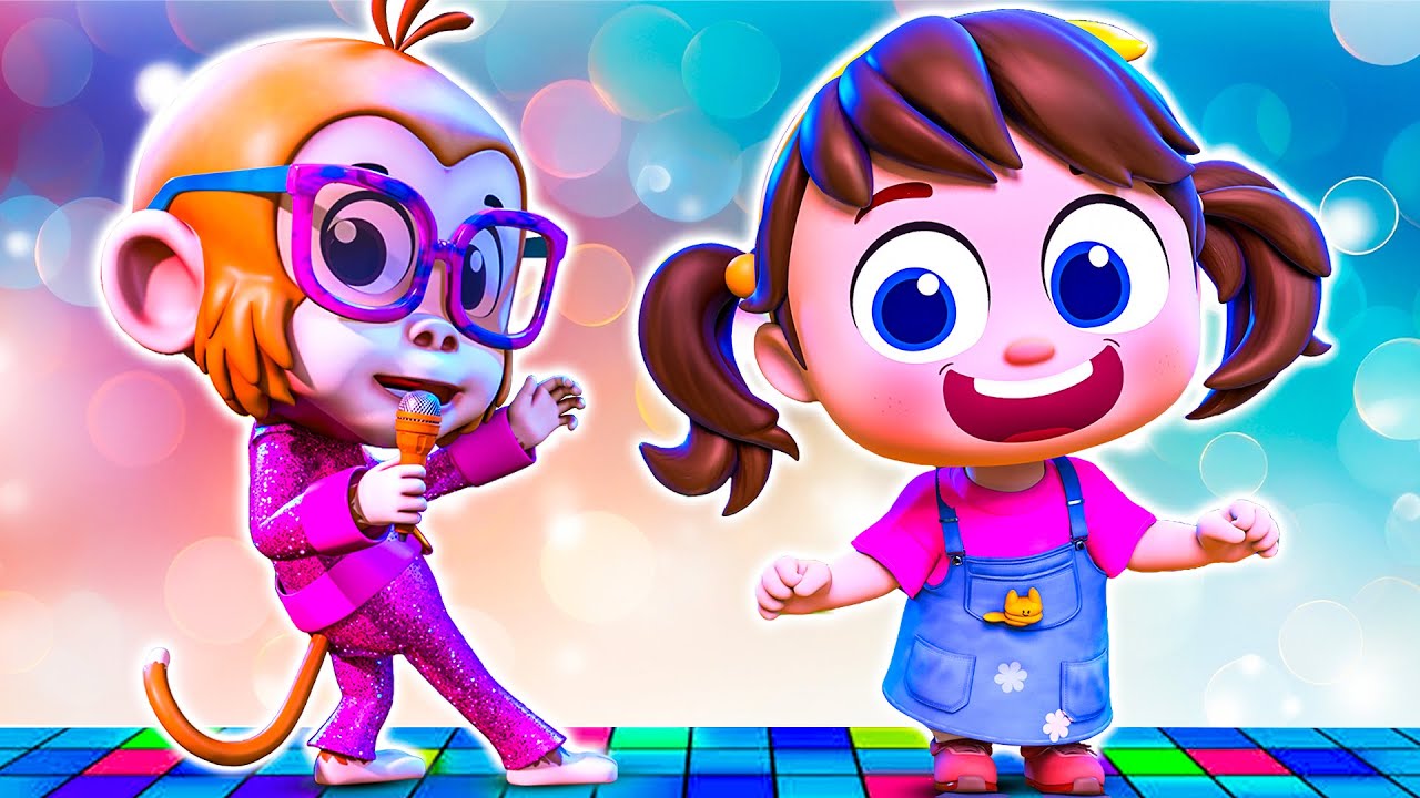 The Wiggle Dance | With Baby Animals & More | Nursery Rhymes & Kids ...