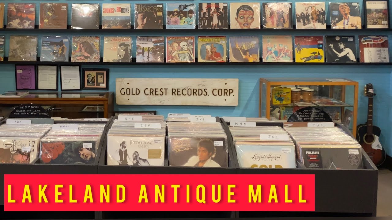 Record Search At The Lakeland Antique Mall - Vinyl, Instruments, and ...
