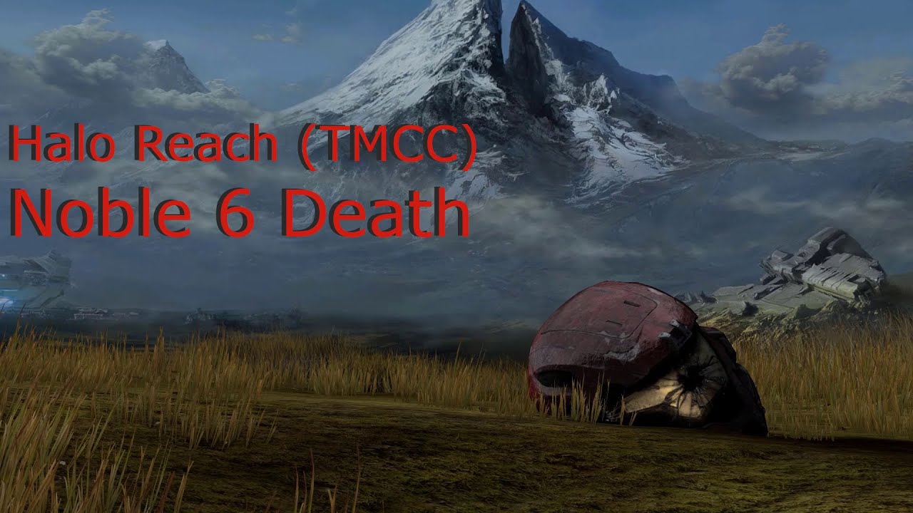 Halo Reach (MCC) Noble 6 Death - YouTube