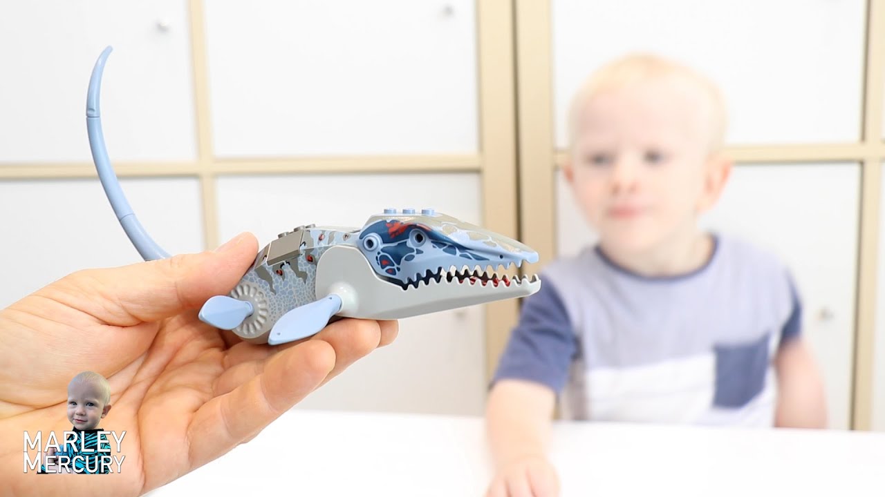 Dinosaur Lego - Building Lego Mosasaurus Jurassic World Dinosaur ...