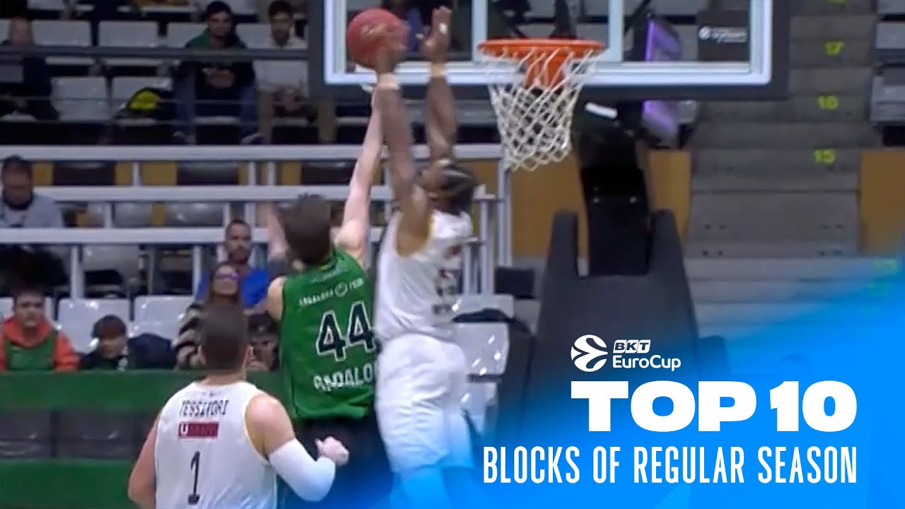 Top 10 Blocks | Regular Season | 2023-24 BKT EuroCup - YouTube
