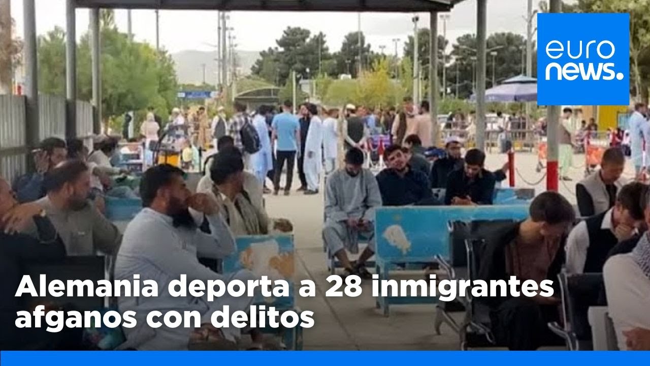 Alemania deporta a 28 afganos con antecedentes penales por primera vez ...