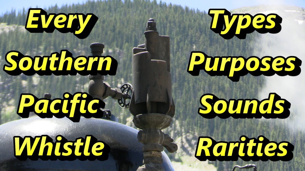 Every Southern Pacific Whistle - YouTube
