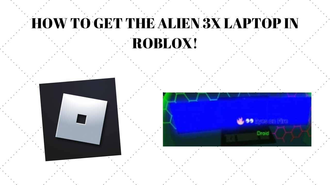 tutorial on how to get THE ALIEN 3X LAPTOP (texting simulator roblox ...