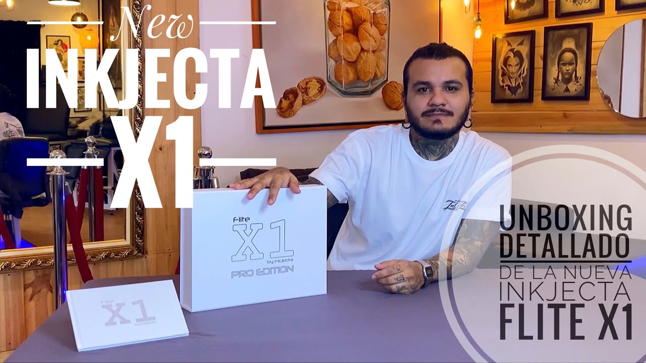INKJECTA FLITE X1 EN ESPAÑOL. UNBOXING Y REVIEW DE LA NUEVA MÁQUINA INALÁMBRICA DE INKJECTA ...