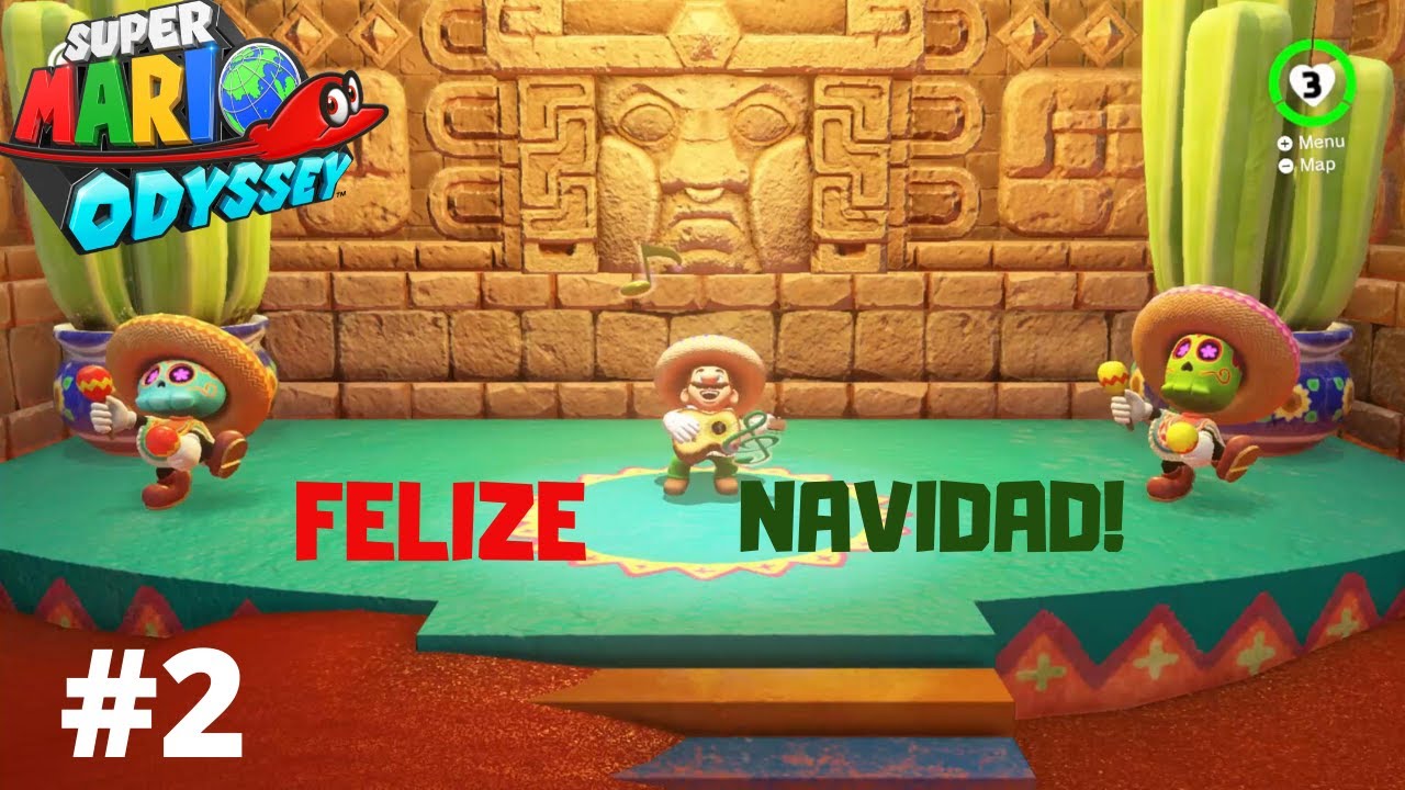 Mario in a Mariachi Band?!|Super Mario Odyssey Part 2|Nintendo Switch ...