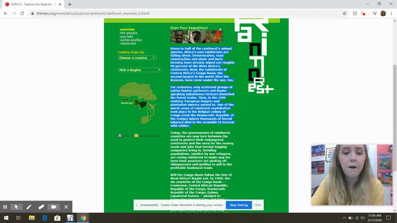 Africa Scavenger Hunt Instructions - YouTube