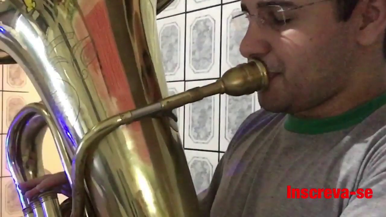 Super Mário Bros - Playing Tuba Mib ( TUBA *BRUA C.KEEFER* # BOCAL *JC ...