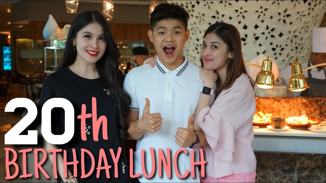 DANIEL HADI 20TH BIRTHDAY LUNCH (VLOG) ! - YouTube