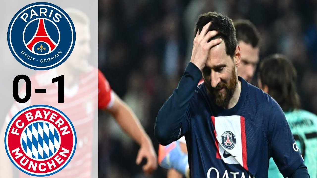 PSG vs Bayern Munich 0-1 All Goal Highlights - YouTube