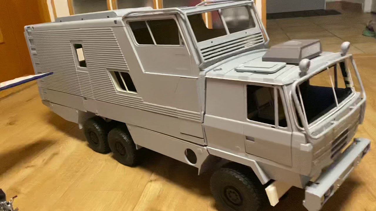 Tatra 815 GTC Tatra Kolem Světa 1:10 RC Model /Tatra 815/ - YouTube