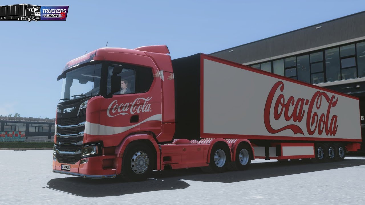 🚚 Truckers of Europe 3 🛣️ Coca-cola skin on trailer in the new Update ...