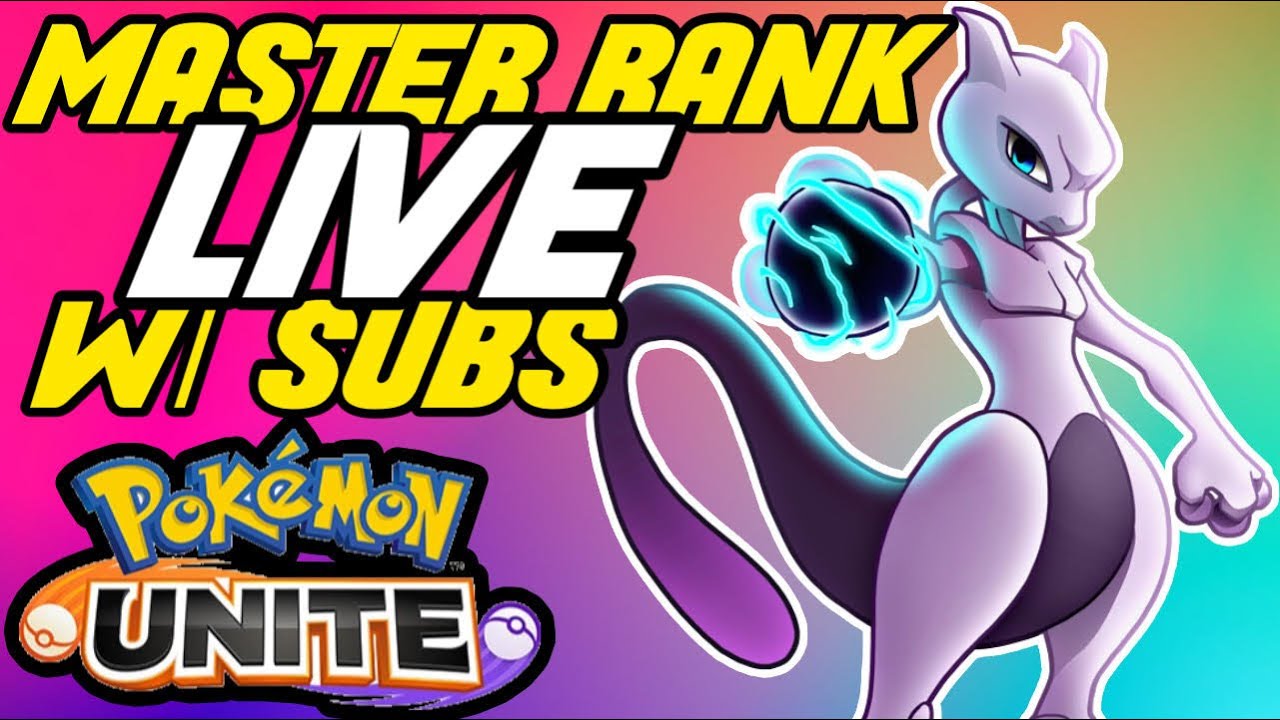 🔴 MASTER RANK CARRY (Pokemon Unite Live) - YouTube