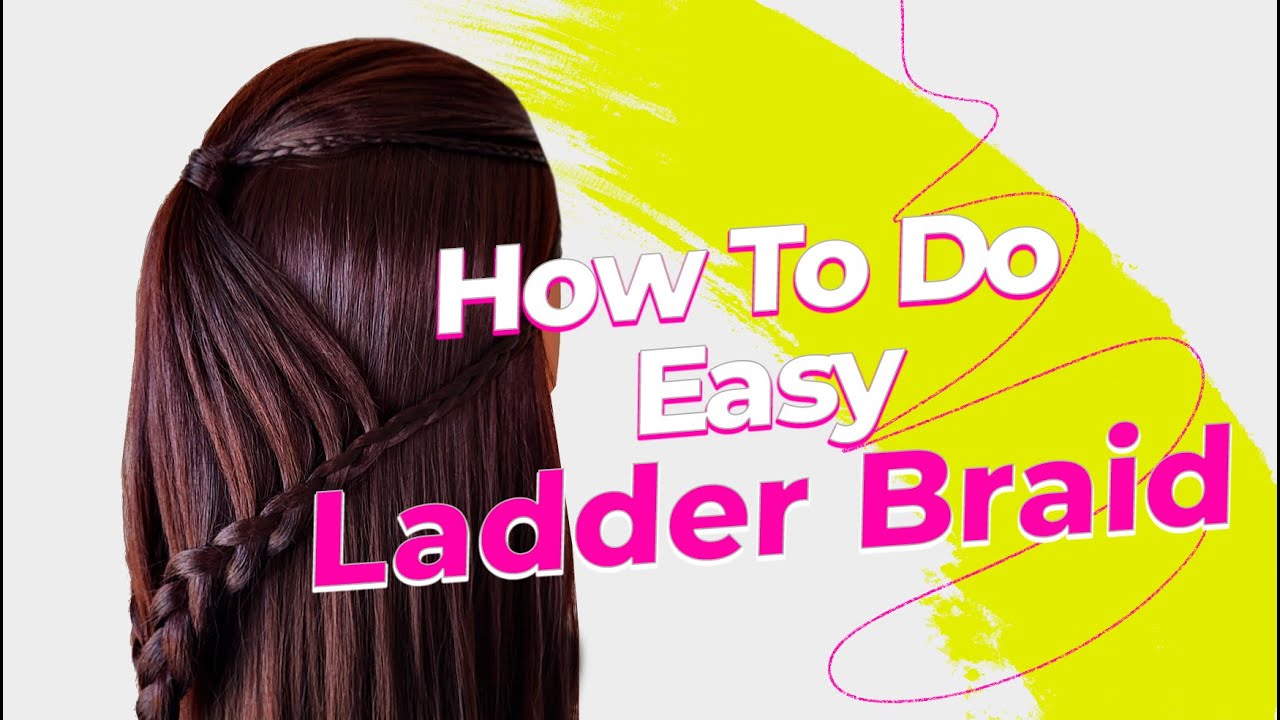 How To Do Easy Ladder Braid - YouTube