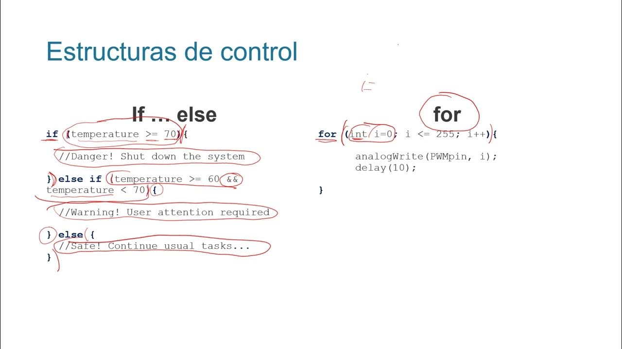 Programando el Arduino #3 Control de flujo IF y FOR - YouTube