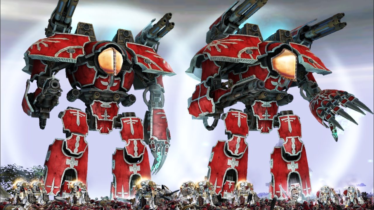 WARLORD-SINISTER PSI-TITANS vs Chaos - Unification Mod, Warhammer 40k ...