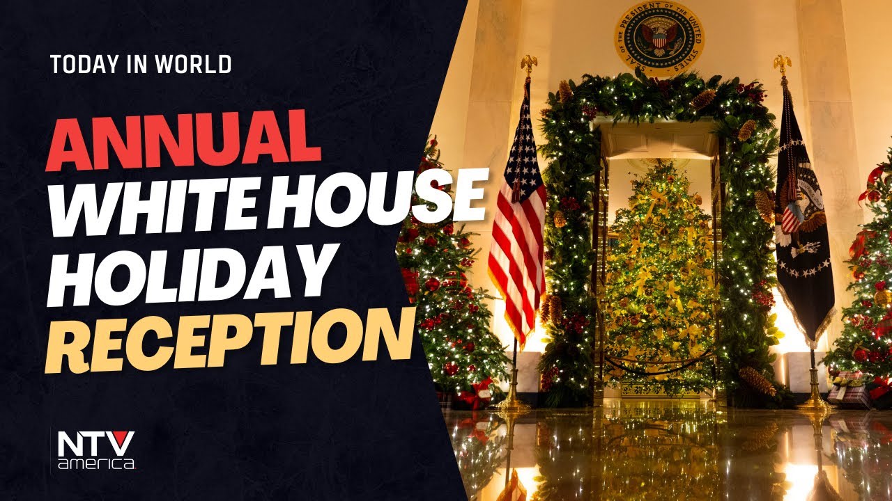 White House: Holiday Reception Celebrations - YouTube