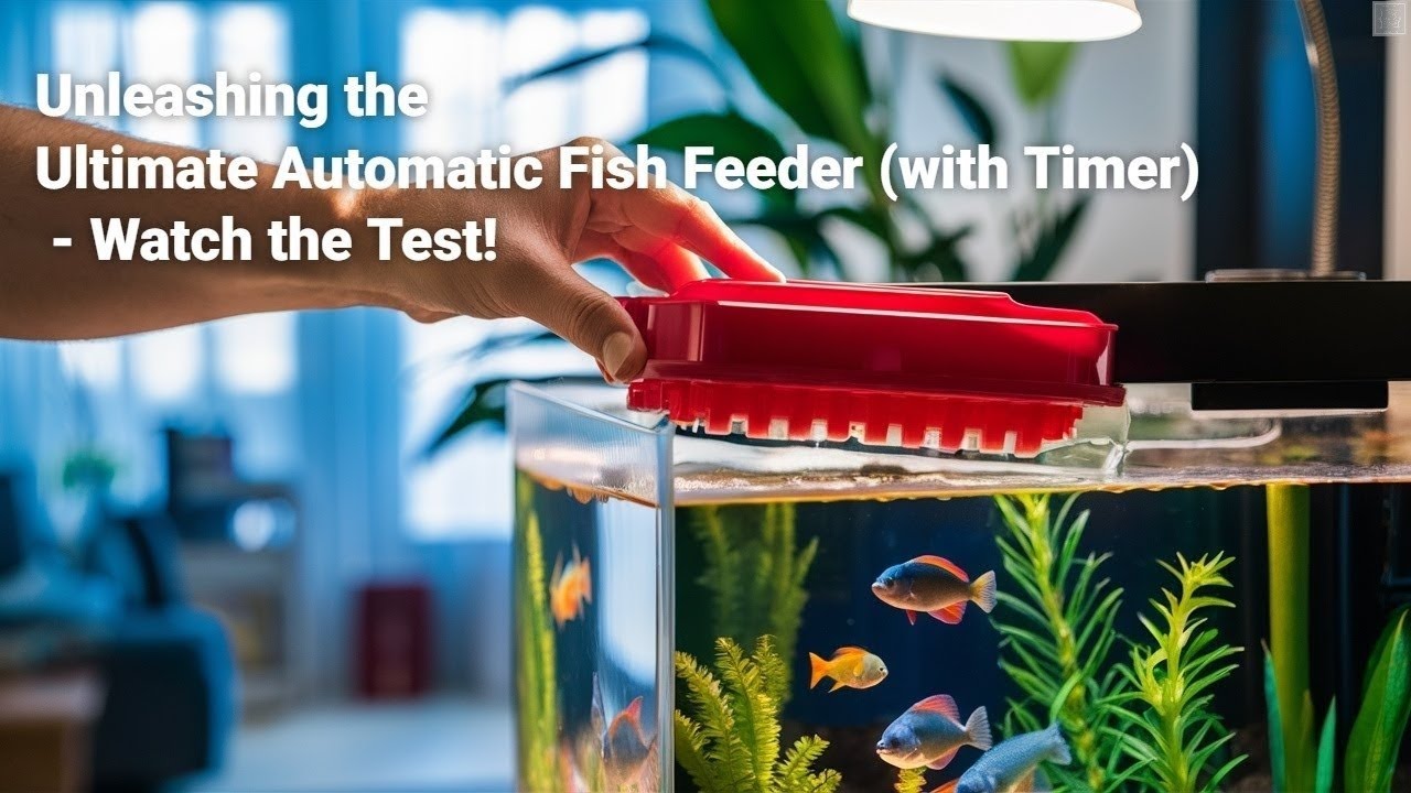 Unleashing the Ultimate Automatic Fish Feeder (with Timer) - Watch the ...
