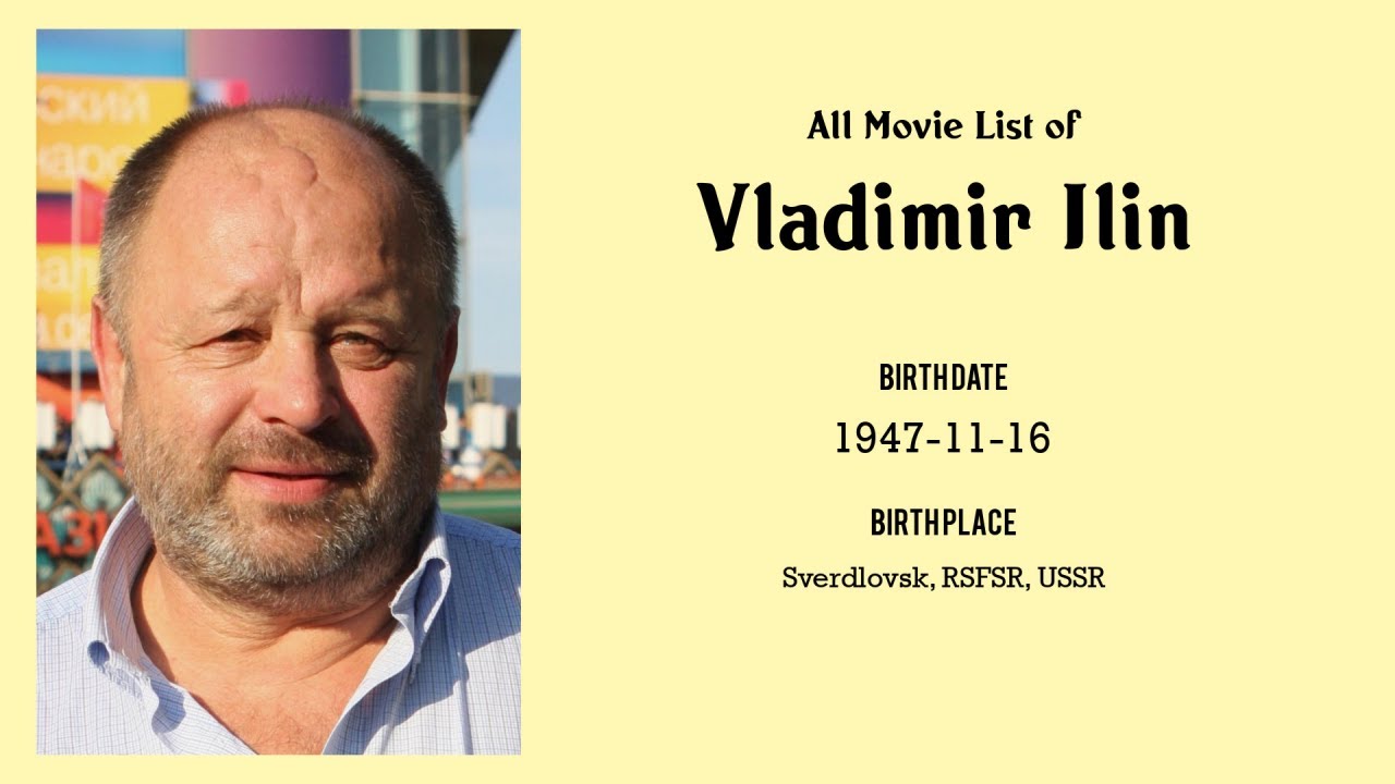 Vladimir Ilin Movies list Vladimir Ilin| Filmography of Vladimir Ilin ...