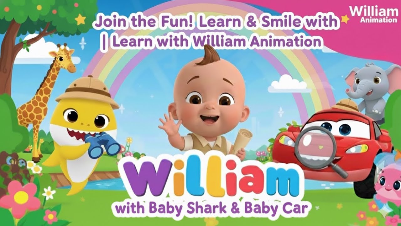⭐ “Join the Fun! Learn & Smile with William Animation!” - YouTube