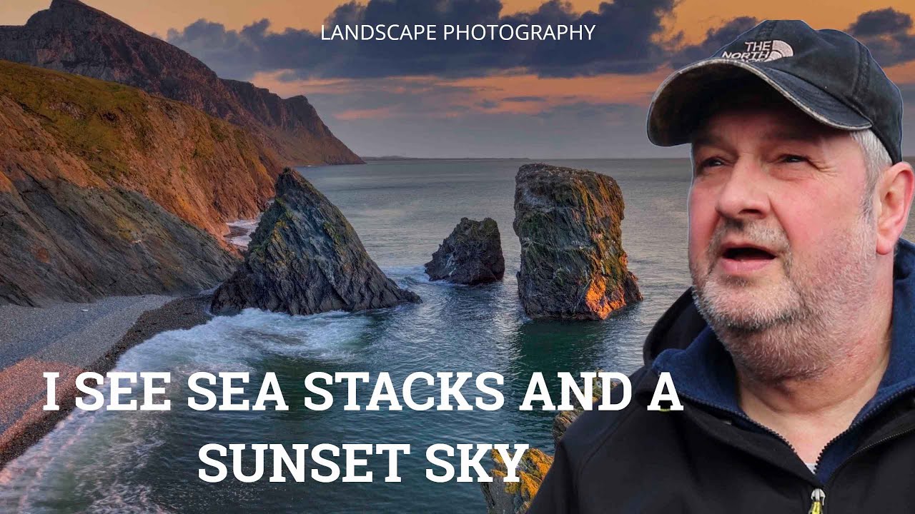 Sea Stacks Coastal Photography at Trefor - YouTube