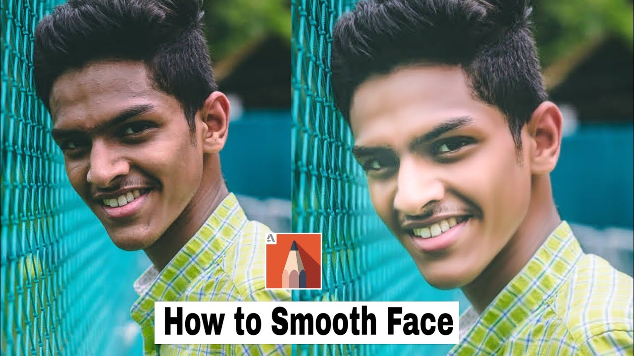 How to make smoth face skin ll sketchook autodesk in 2020🔥 - YouTube