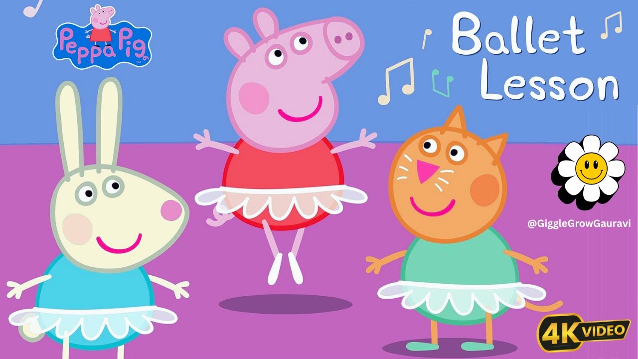 Peppa Pig: Ballet Lesson 💃 | Amazing Read Aloud Books for Kids - YouTube