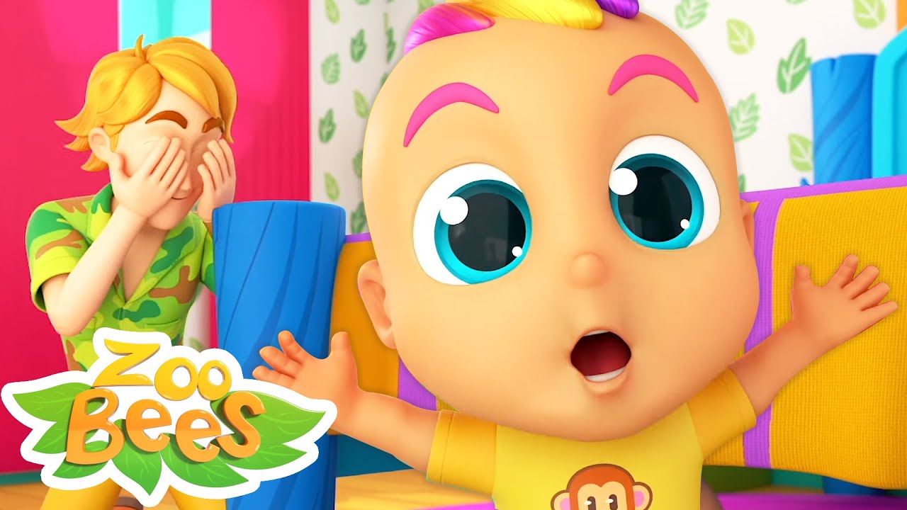 Peek a Boo | Hide and Seek Song | Nursery Rhymes and Kids Songs with ...