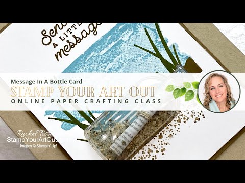 Message In a Bottle Card - YouTube