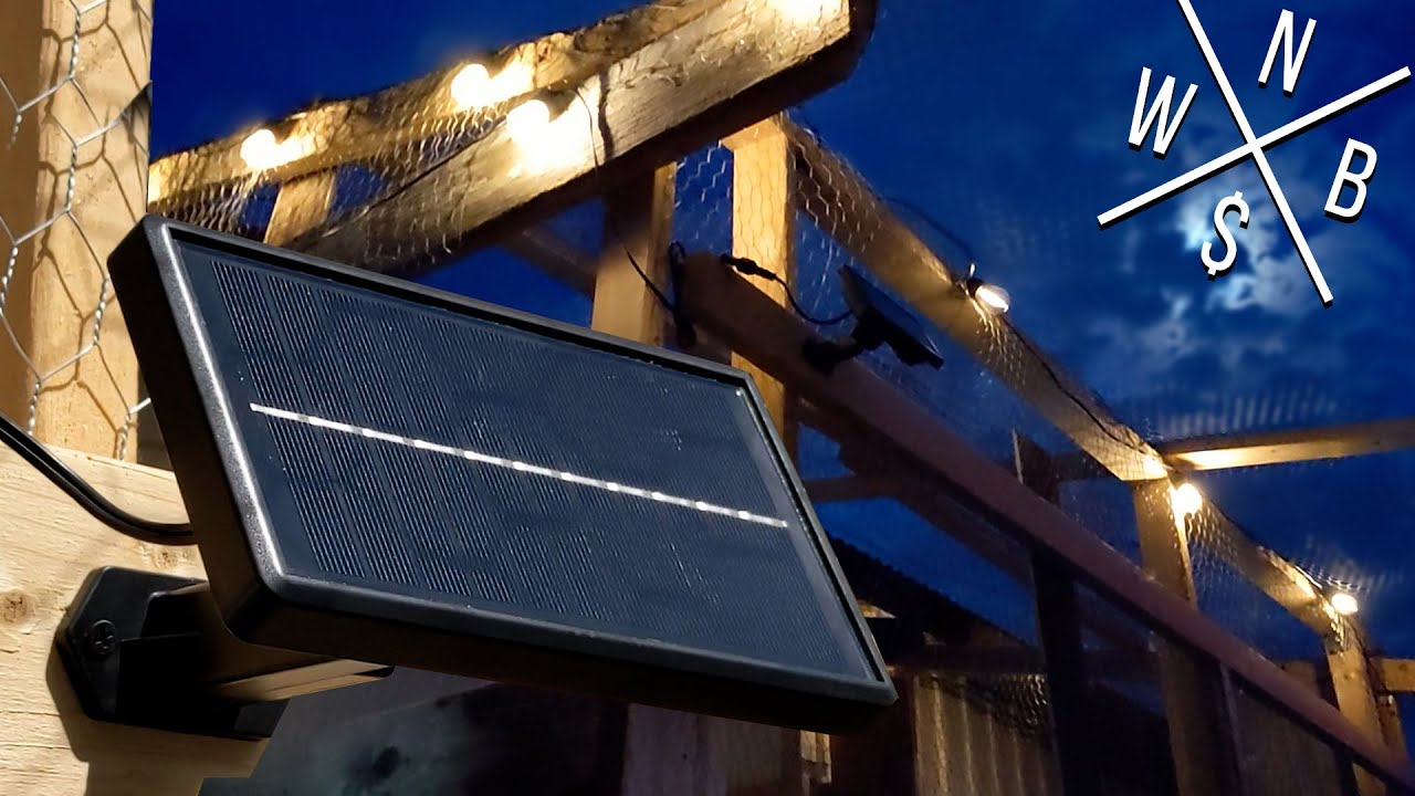 48FT. Solar Patio Lights - Unboxing & Review - YouTube