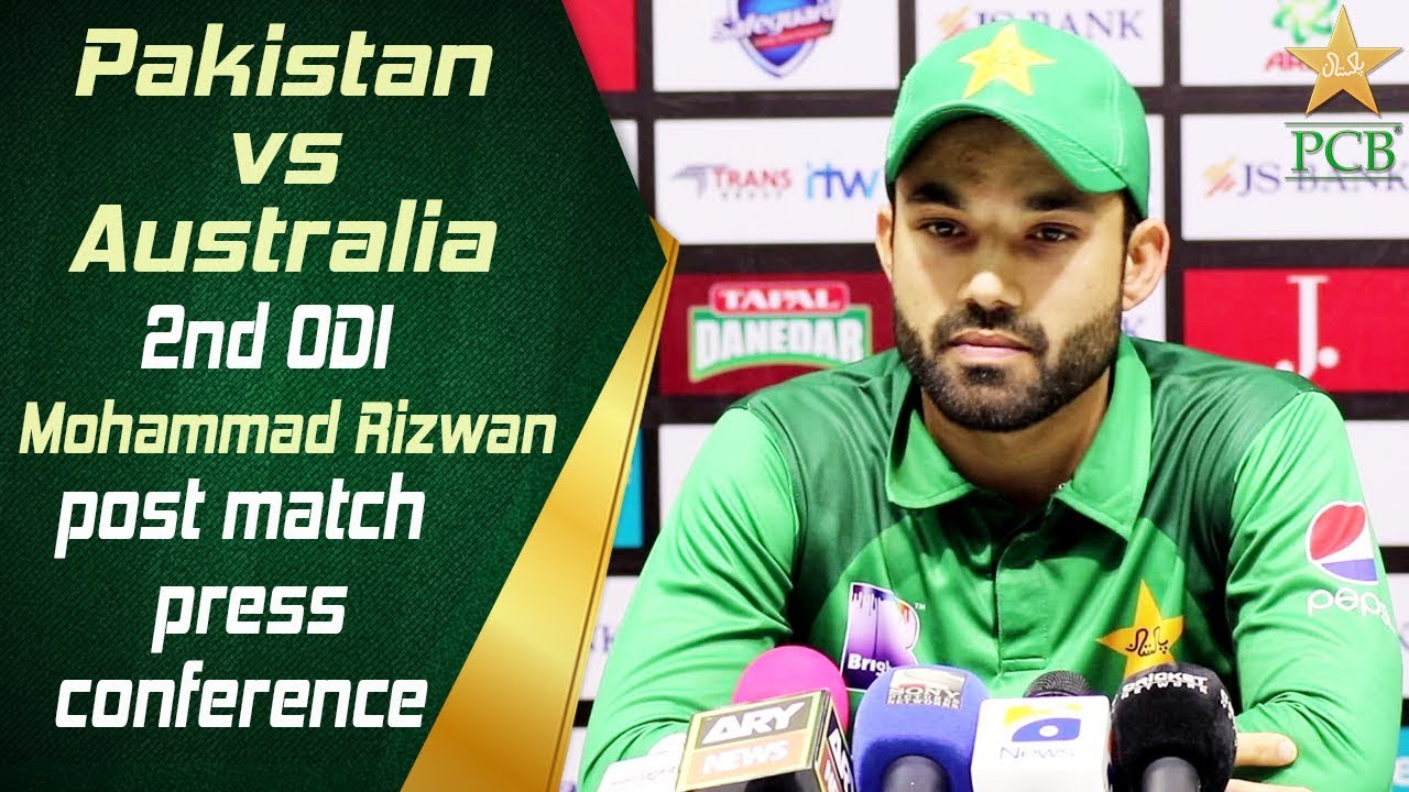 Pakistan vs Australia 2nd ODI - Mohammad Rizwan post match press ...