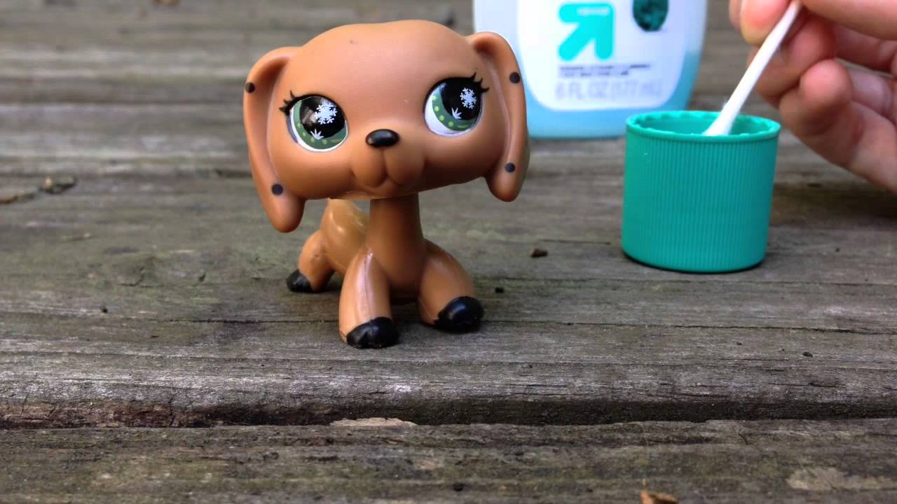 How to get Stains off your LPS! ~LPS Snickers - YouTube