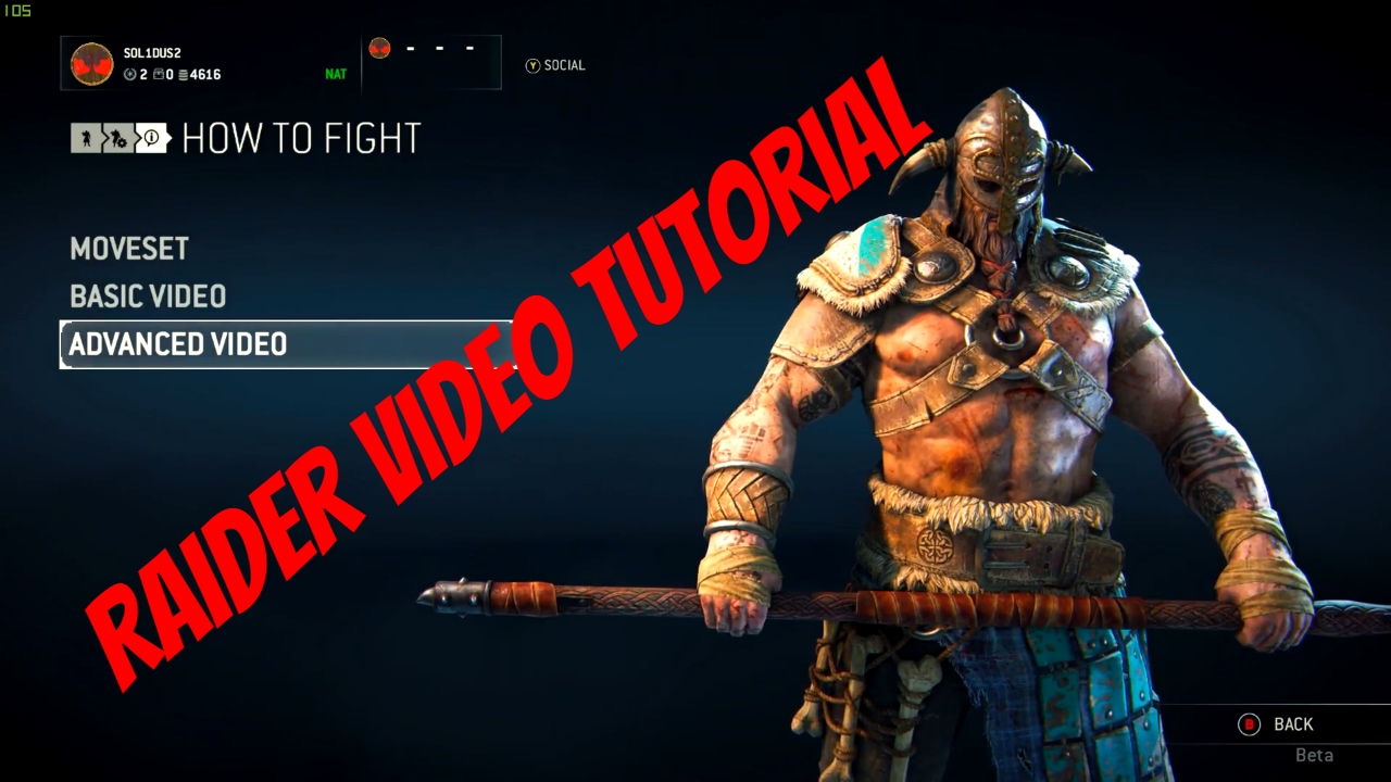 For Honor: In Game Raider Basic and Advanced Video Tutorial - YouTube