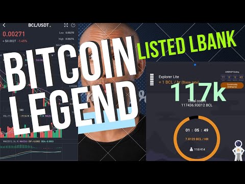 Bitcoin Legend BCL Mining🤑 || Already Listed LBank Exchange - YouTube